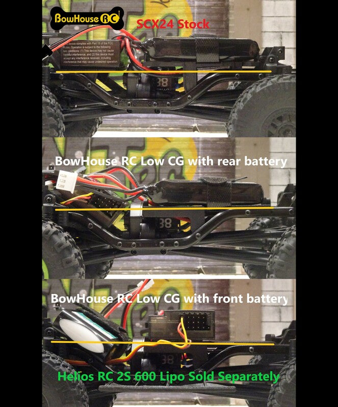 Bowhouse RC SCX24 LCG Battery Tray – The Crawler Connection